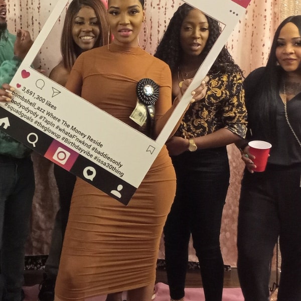 Social Media Frame, Social Media Props, Instagram Frame, Instagram ...