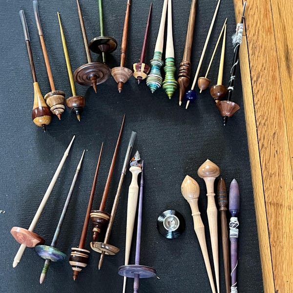 Hand Spindles 2nd Choice at a Special Price - Etsy