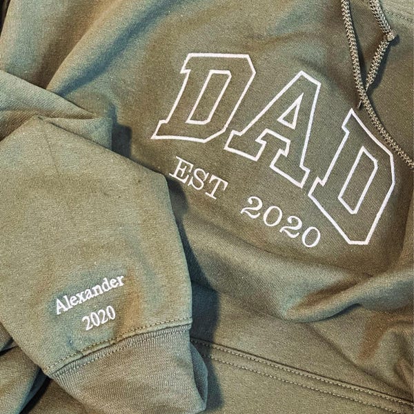 Dad Embroidery Design. Father’s Day Machine Embroidery File. Instant ...