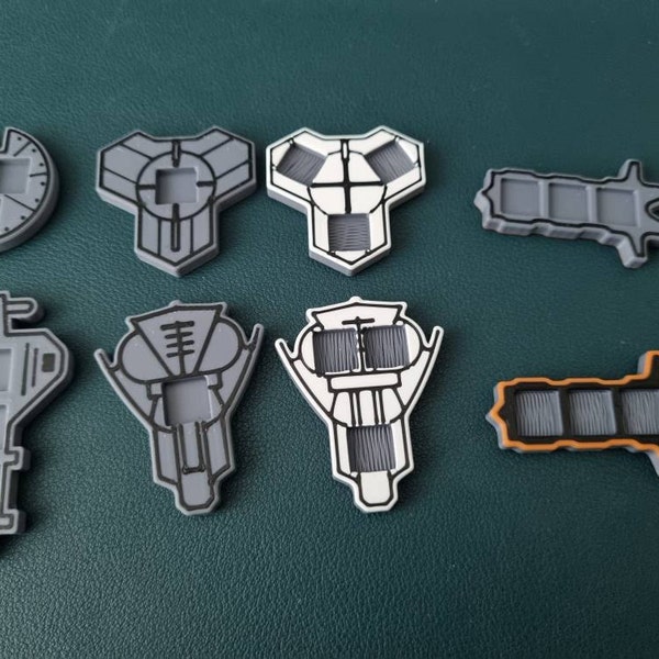 Voidfall Glory Tokens & Trays; Trays Work W/ OR W/o Gametrayz Storage ...