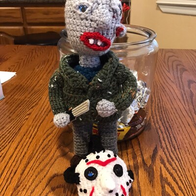 Jason Voorhees friday the 13th Inspired Crochet Pattern digital ...