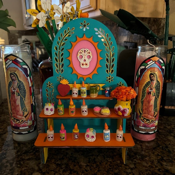 Mini Clay Nicho Candles: Pet Memorial Altar Decorations - Etsy