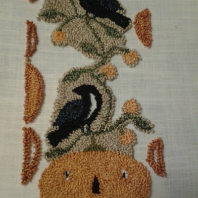 Mavis the Merry Moose Punch Needle - Etsy