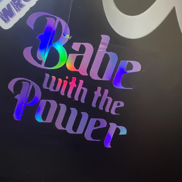 Labyrinth Babe With the Power Sticker / Labyrinth Sticker / Labyrinth ...