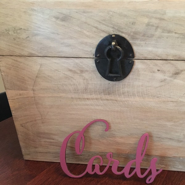 Wooden Cards Sign- DIY Wooden Cards Cutout - Etsy