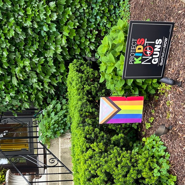 Protect Kids Not Guns Yard Sign // 2-sided // Protest Sign // Gun ...