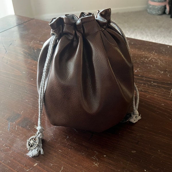 Six Section Dice Bag Sewing Pattern: Dnd Pathfinder and Roleplay ...