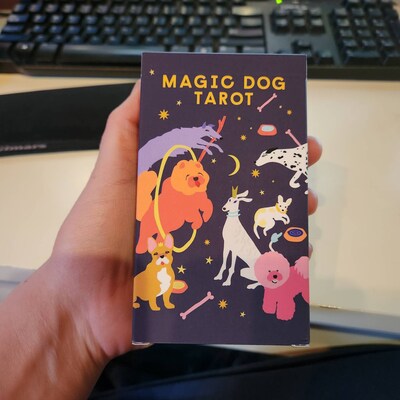 Magic Dog Tarot Deck and Guidebook - Etsy