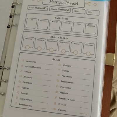 Call of Cthulhu Character Sheet 7th Edition Fillable PDF Printable for ...