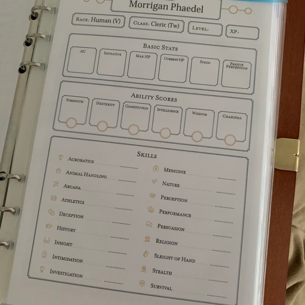 Call of Cthulhu Character Sheet 7th Edition Fillable PDF Printable for ...