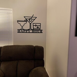 Personalized Bar Theme Sign Custom Happy Hour Sign Whiskey - Etsy
