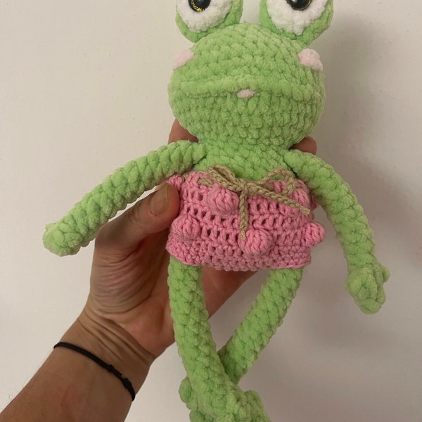 Crochet Pattern Frog / Frog Toy Pattern / Amigurumi PDF / Instant ...