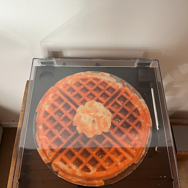 Cute Punk Rock Panda Anime DJ Turntable Slipmat Record Pad Gift ...