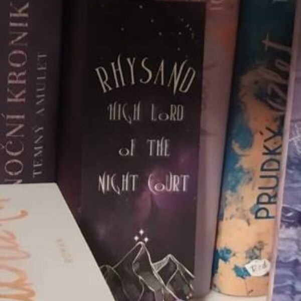 Rhysand ACOTAR Officially Licensed Bookmark | High Lord of the Night ...