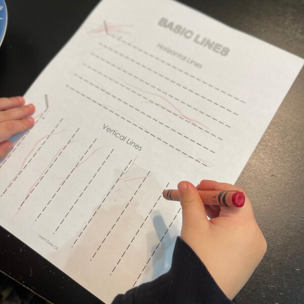 Learn to Write! Pre-writing Practice Worksheets for Pre-k Kids ...