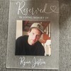 Reserved Memorial Sign, Personalized Memorial Plaque, in Loving Memory ...