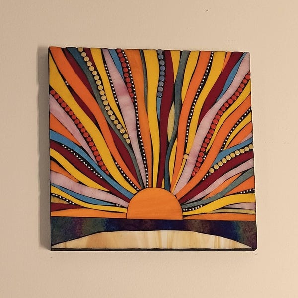 DAISY SUNSHINE Mosaic - Etsy
