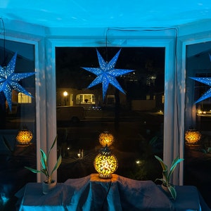 Star Lantern Christmas Decor Christmas Star Paper Star Light Scandi ...