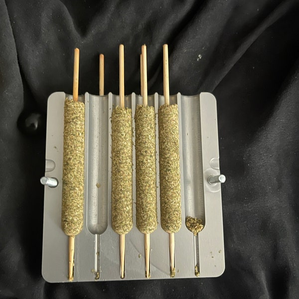 2-slot 5in Aluminum Cigar Mold / Press - Cannagar Mold Kit - Etsy
