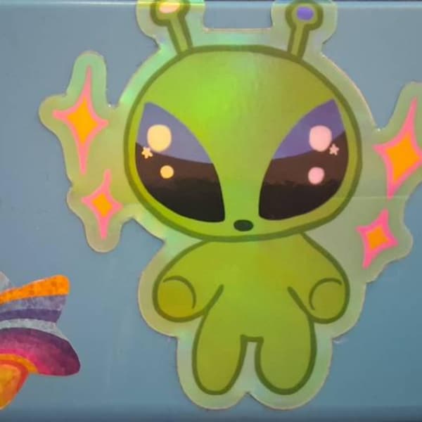 IKEA Alien Sticker Vinyl - Etsy
