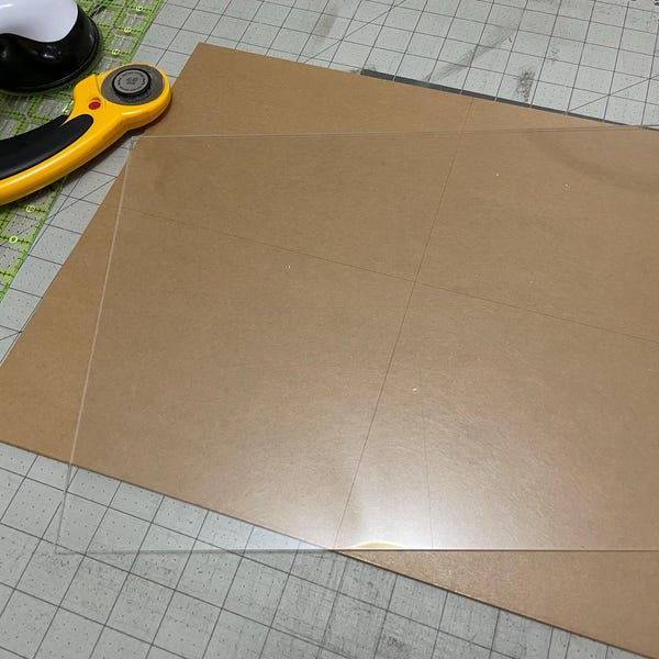 Acrylic Sheet 1/8" Dark Gray Transparent #2074 - Plexiglass Plastic ...