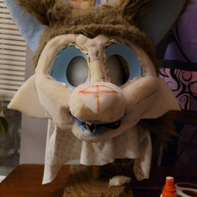 CUSTOM 3d-printed Fursuit Head Base - Etsy