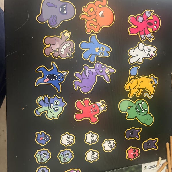 Garten of Banban Stickers! - Etsy