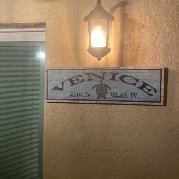 Redneck Riviera Mash Directional Sign Home Decor Art Print on Real Wood ...