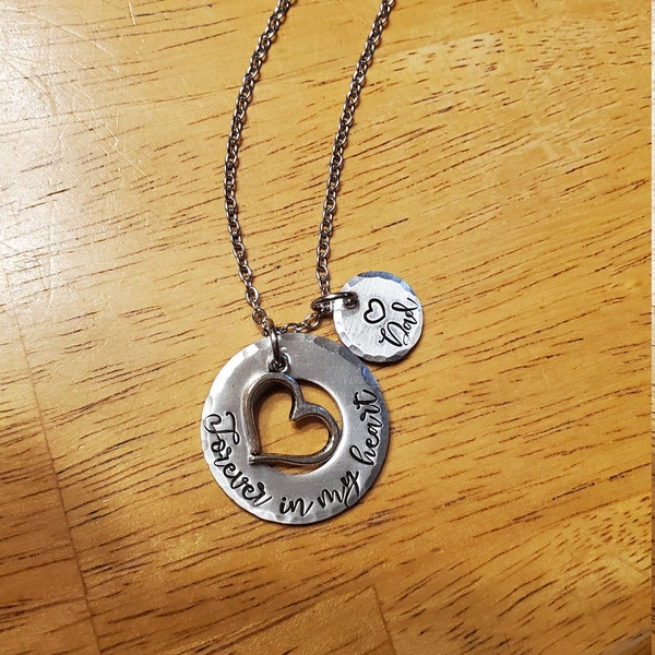 Remembrance Necklace - Memorial Jewelry - Loss Jewelry - Sympathy Gift ...