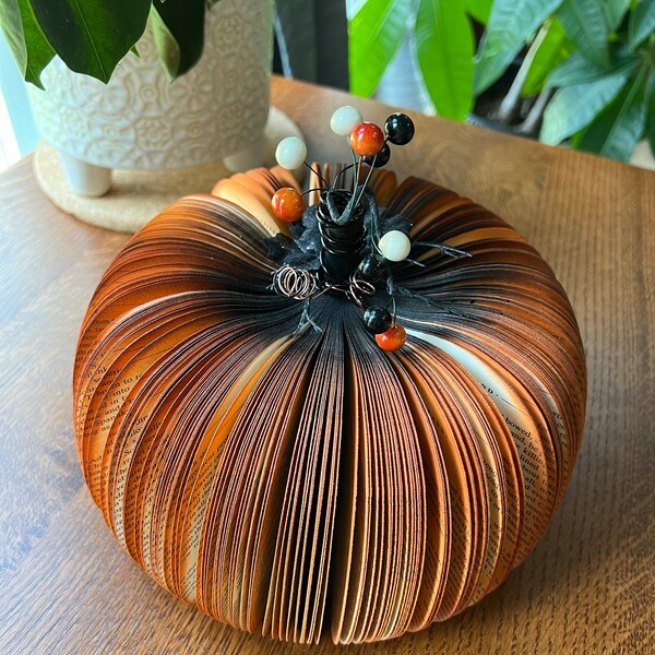 Book Pumpkins for Fall and Halloween (original-smooth) - Etsy