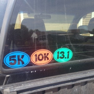 Race Decal, Runner Decal, Half Marathon Gift, Running Gifts, Marathon ...