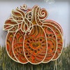 Magic Pumpkin Heart Decor 3D Mandala SVG Files, Svg Papercut for ...