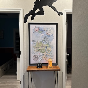 Jungle Book Watercolor Map Art Print - Etsy