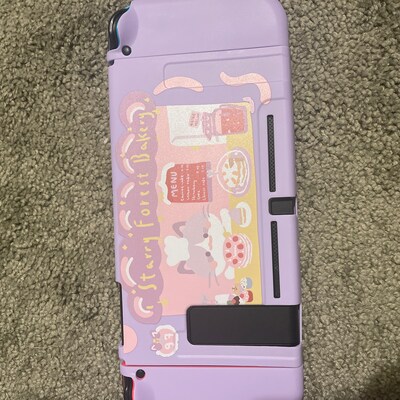 Starry Forest Leather Case for Nintendo Switch OLED, Cute PU Leather ...