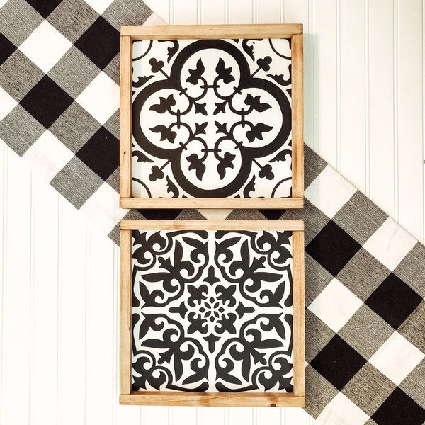 Svg Files, Tile Svg, Moroccan Tile Svg, Floor Tile Svg, Farmhouse Tile ...