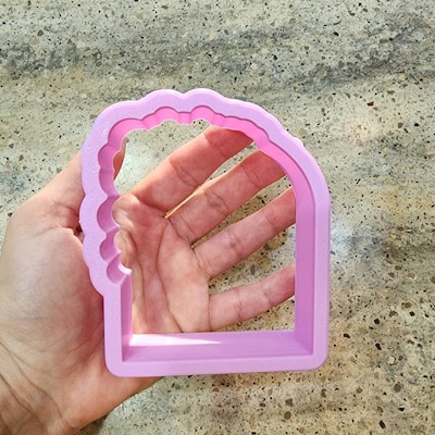 Wavy Plaque Cookie Cutter. Plaque Cookie Cutter. Cookie Cutter Shapes ...