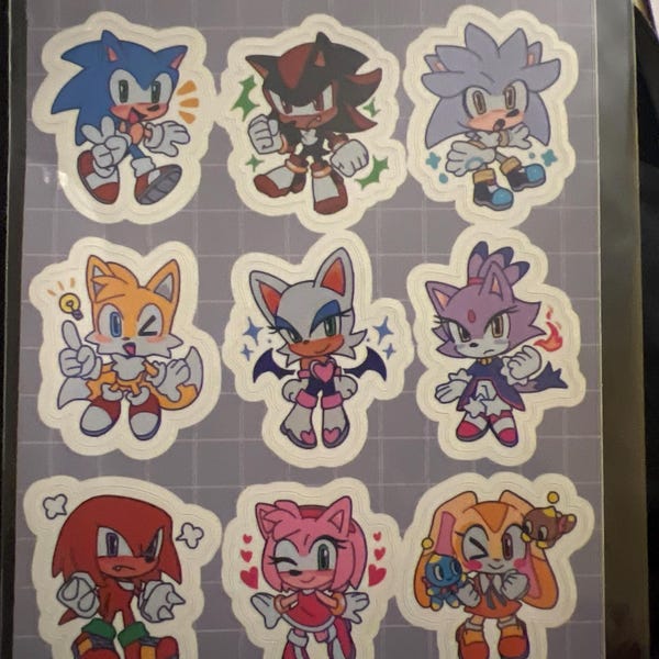Sonadow Charm / Sticker Sheet - Etsy
