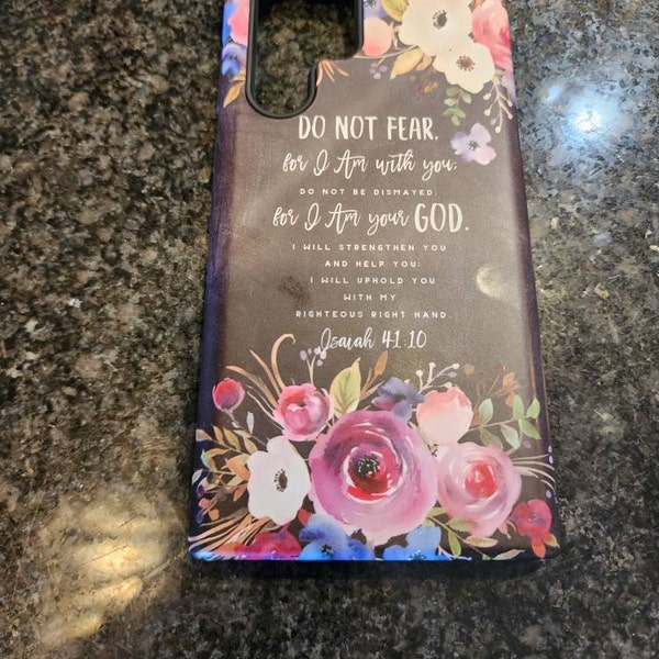 Philippians 4:13 KJV Bible Verse Phone Case I Can Do All Things Through ...