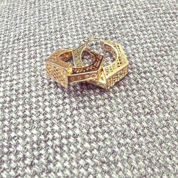 Solid Gold Moonlight Big Hug Bypass Ring, Fine Handmade Gold Jewelry ...