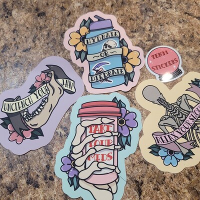 My Knees Hurt Sticker Arthritis Sticker Knee Bone Sticker Spooky ...