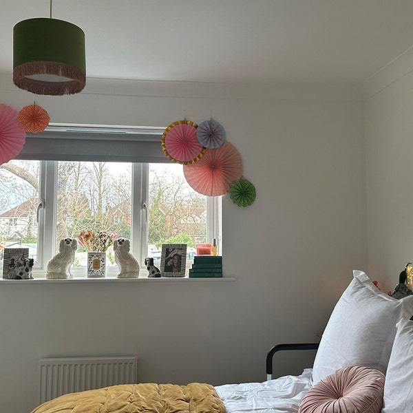 Antique Staffordshire Potteries Large Flatback Ornament of A Turreted ...