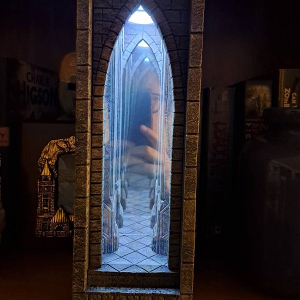 Infinity Mirror Book Nook Shelf Insert / Diorama RPG - Etsy