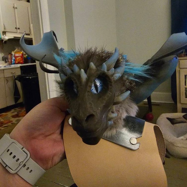 STORMFLY DRAGON Puppet Doll Sculpture Baby Dragon Shoulder Puppet ...