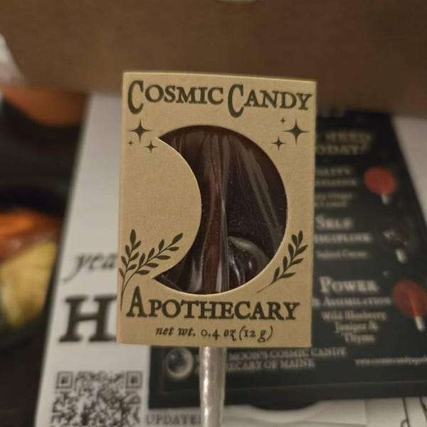 Botanical Celestial Lollipops: Herbal Candy, Maine Made, Natural Gift ...