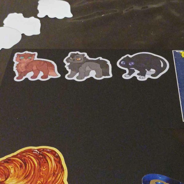 Stickers Warrior Cats Villains Tigerstar Scourge Mapleshade Ashfur ...