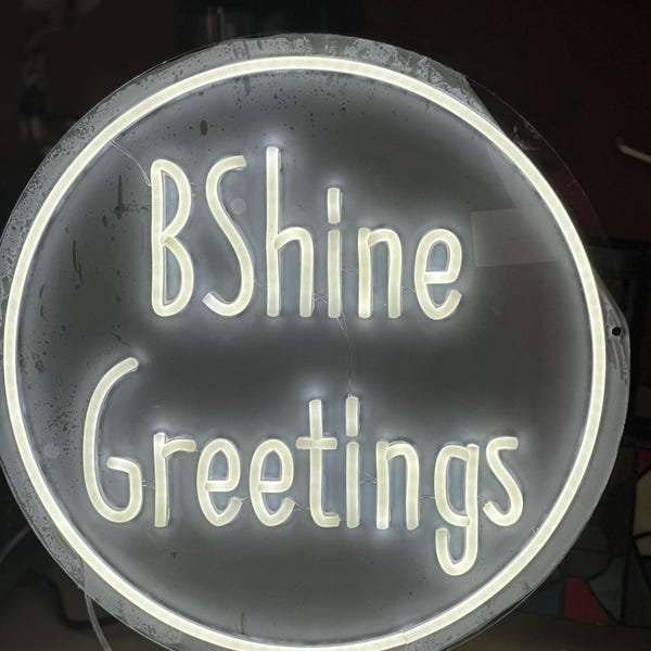 Sun & Waves Neon Sign, Home Bar Sign, Bar Neon Sign, Led Neon Light for ...