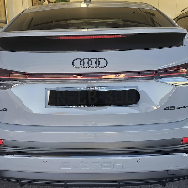 Audi A6 2016-2018 C7.5 Facelift Version Gloss Black Badges Grille ...