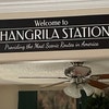 Welcome Train Station Sign, Personalized Most Scenic Routes Sign, Metal ...
