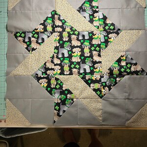 Tangled Stars Quilt Knot Chain Template Quilting Block Pattern PDF - Etsy