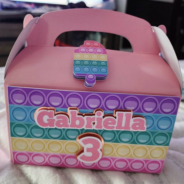 Farm Party Favor Box | Cow Print Gable Box | Pink Farm Favor | Red Farm ...